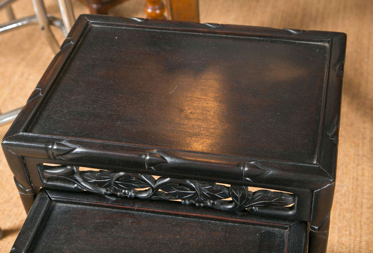 19th Century Chinese Carved Nesting Tables at 1stDibs | chinese ...