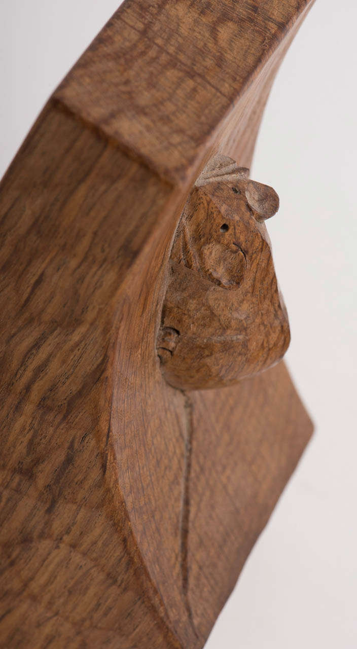 A Pair of Robert "Mouseman" Thompson Bookends at 1stDibs | mouseman ...