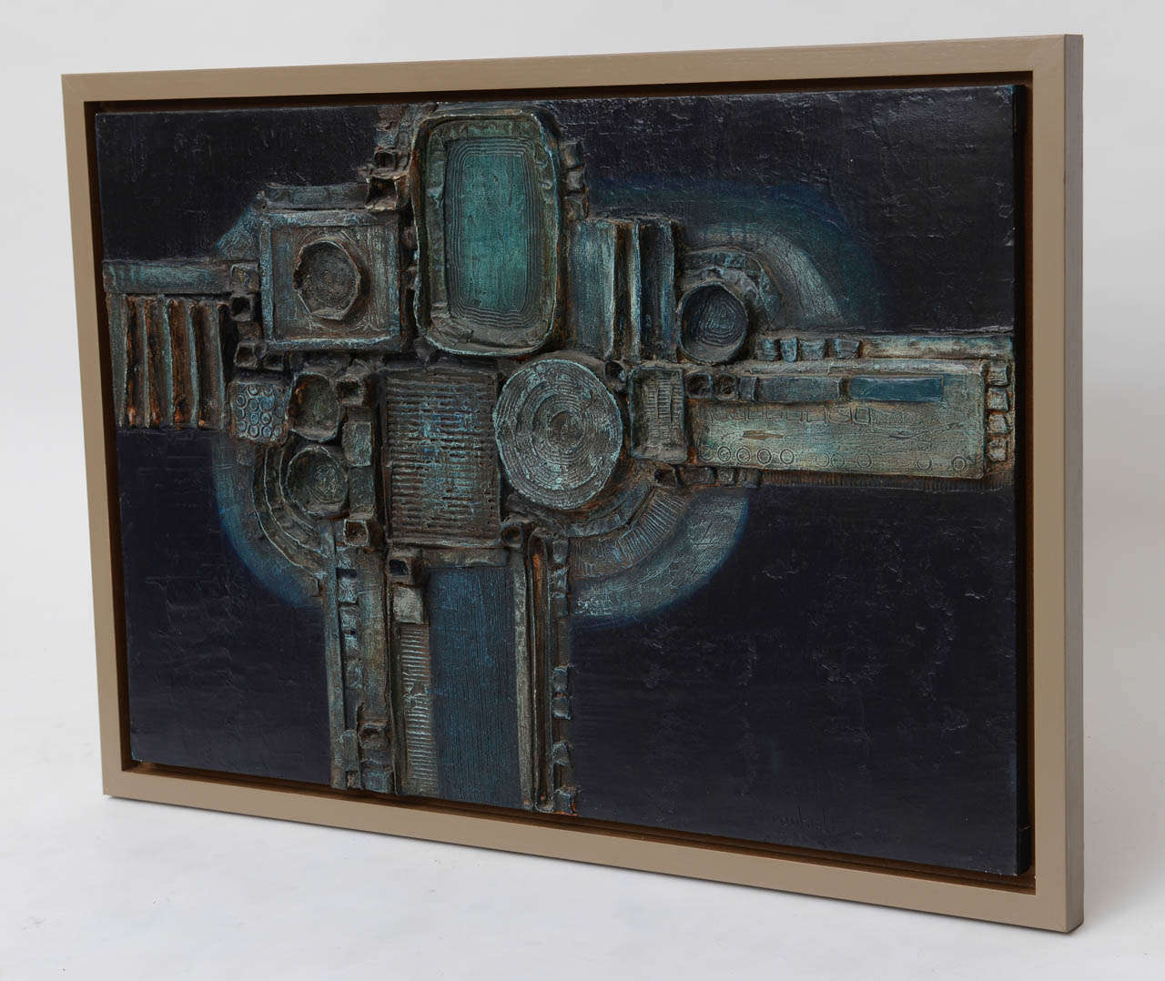 Untitled Abstract Composition by Rowland Fade (1939 - ) at 1stDibs
