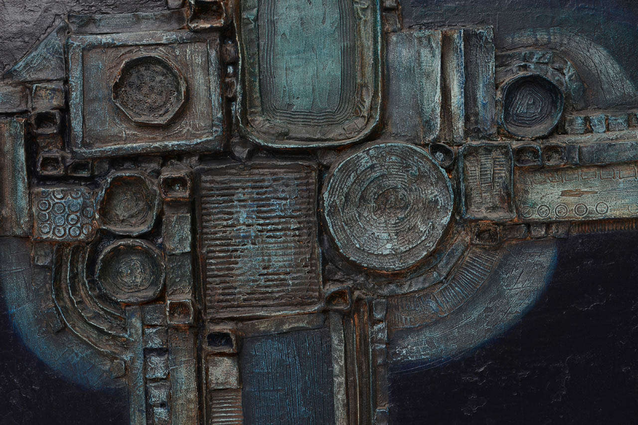 Untitled Abstract Composition by Rowland Fade (1939 - ) at 1stDibs