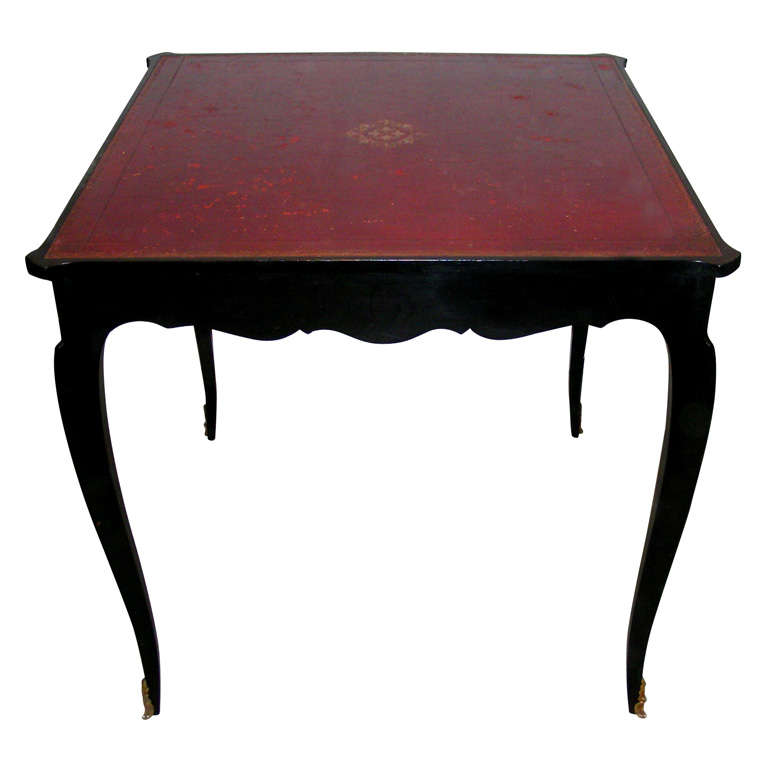 1950s Bridge Table For Sale at 1stDibs