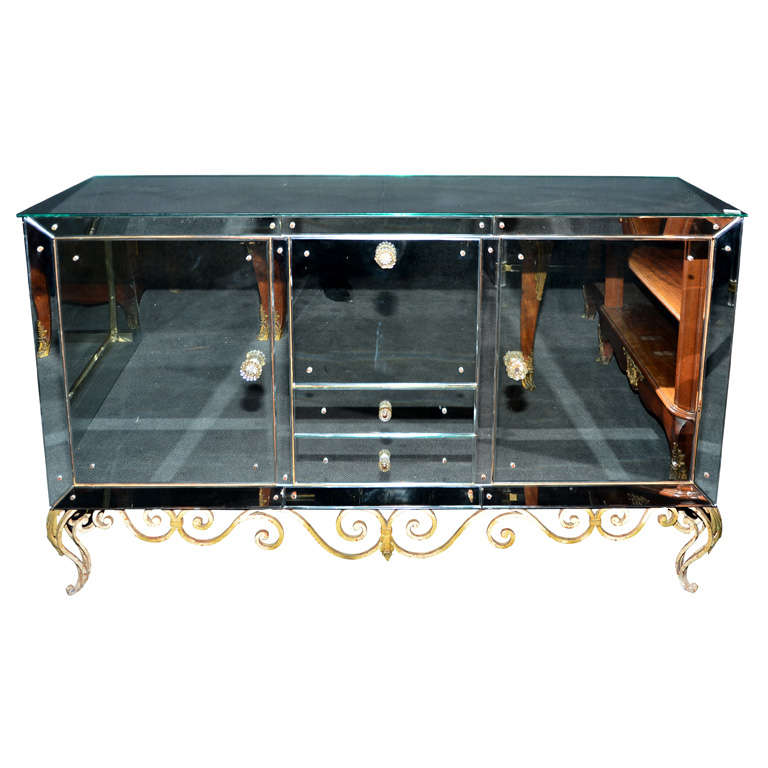 Wrought Iron Buffets - 12 For Sale at 1stDibs | iron sideboard buffet ...
