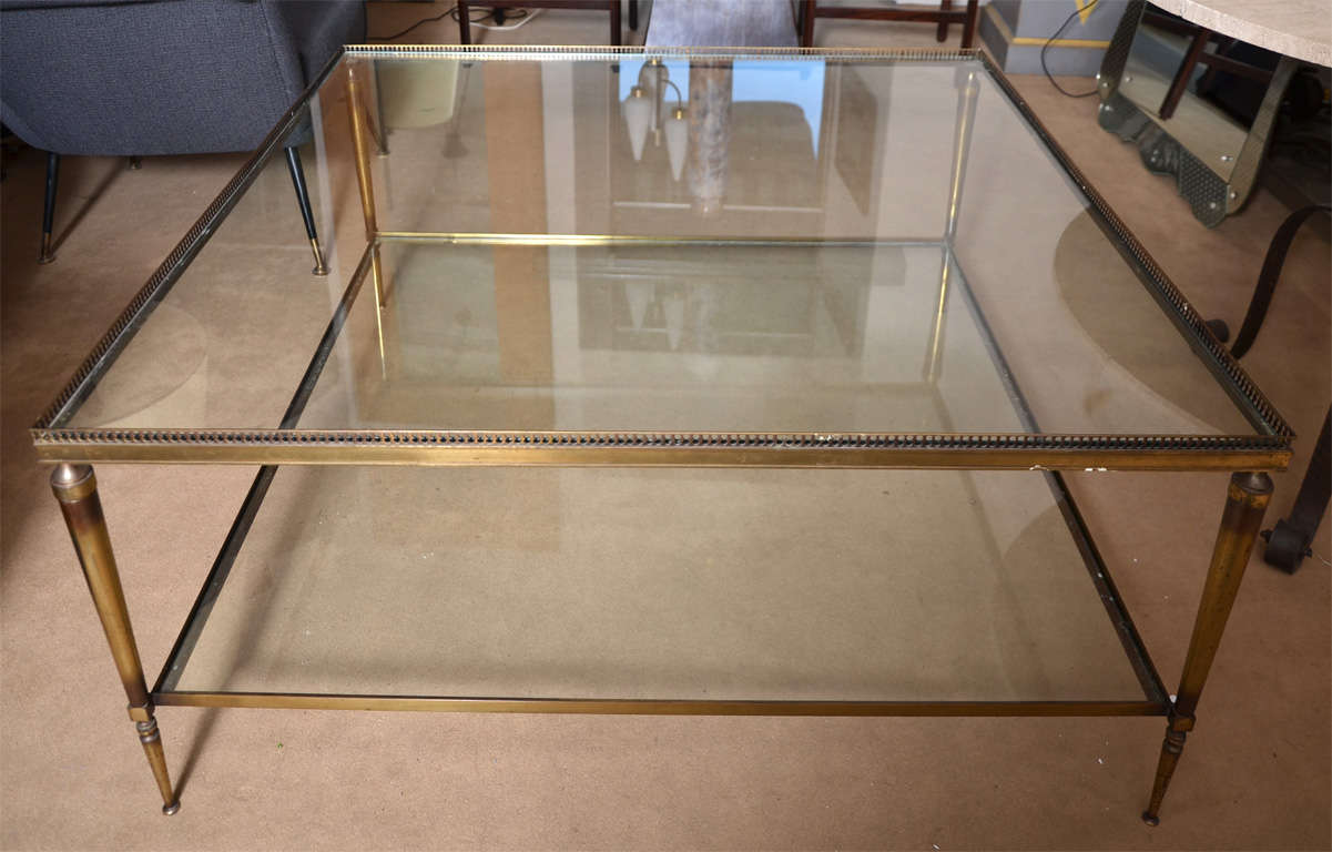 Elegant Square Table at 1stDibs