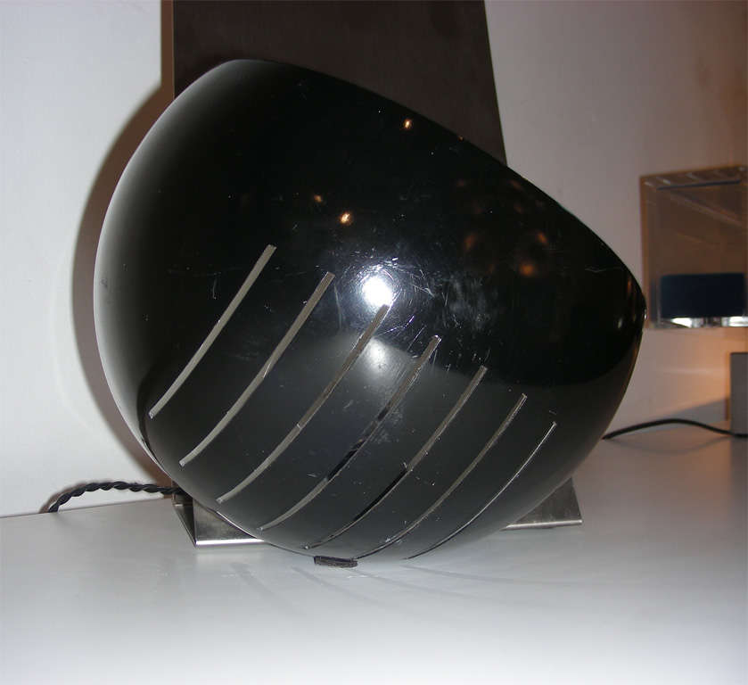 1970s Unusually Shaped Italian Lamp For Sale at 1stDibs