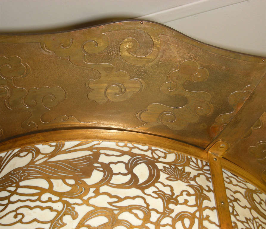 1930s Japanese Chandelier at 1stDibs | chandelier japanese, japanese ...