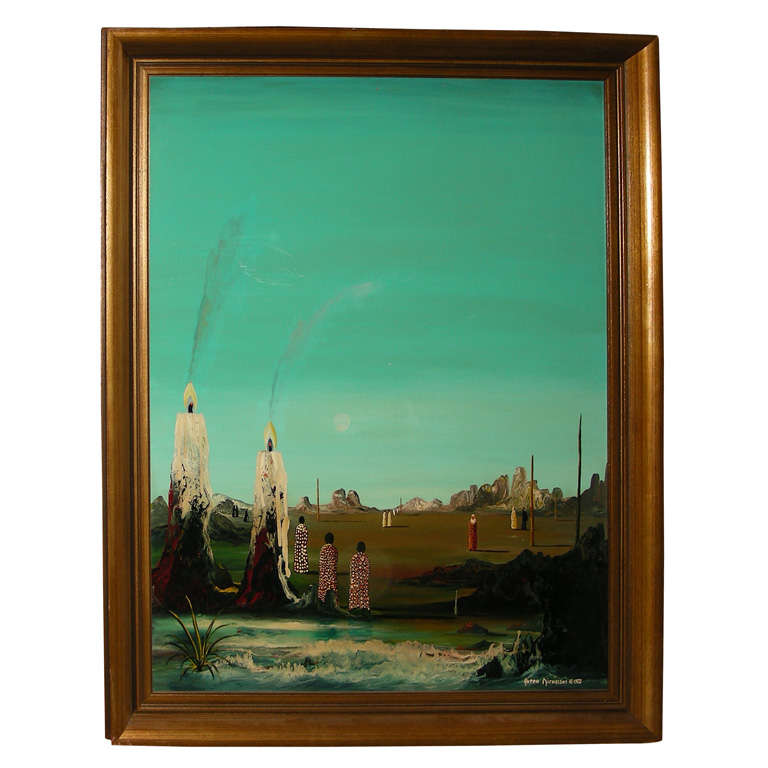Painting "Les Apotres" by Anton MICHALSKI For Sale at 1stDibs