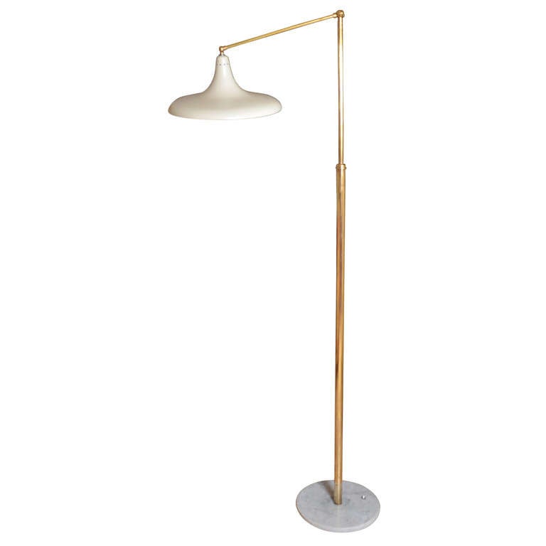 1954 Italian "Flower" Floor Lamp Edited by Stilnovo at 1stDibs | flower ...