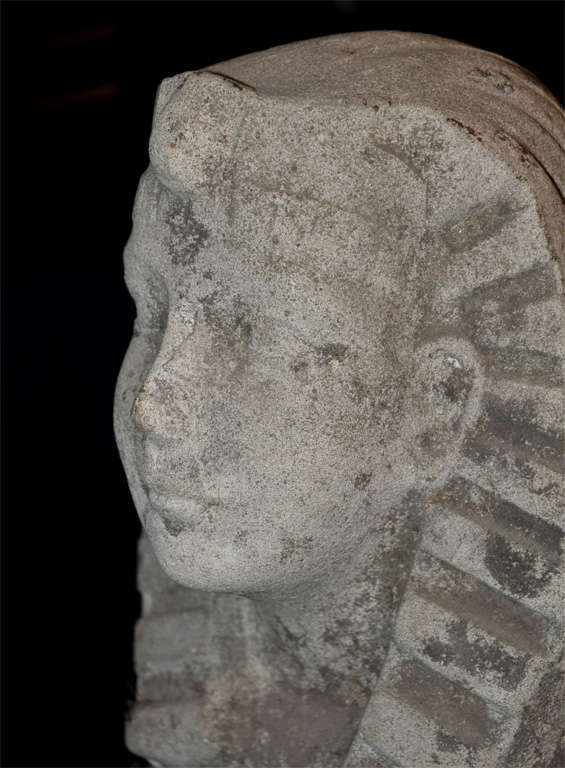 1940-1950 Cement Sphinx For Sale at 1stDibs