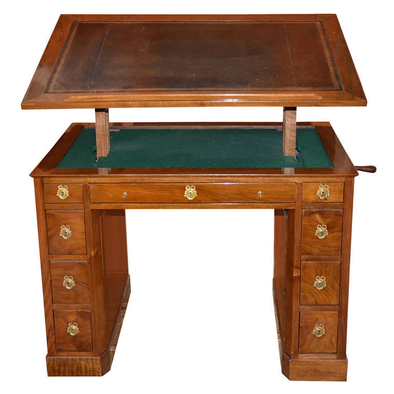 Architect Table With Mechanism at 1stDibs