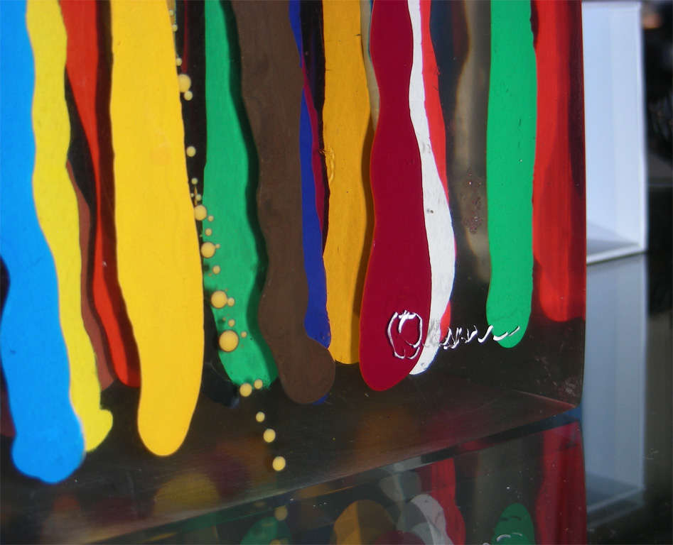 Tubes of paint in resin inclusion, in the taste of Arman at 1stDibs