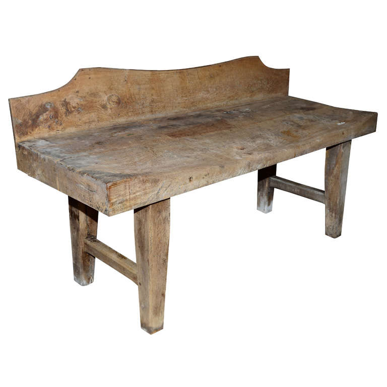 Large 19th Century Butcher Table For Sale at 1stDibs