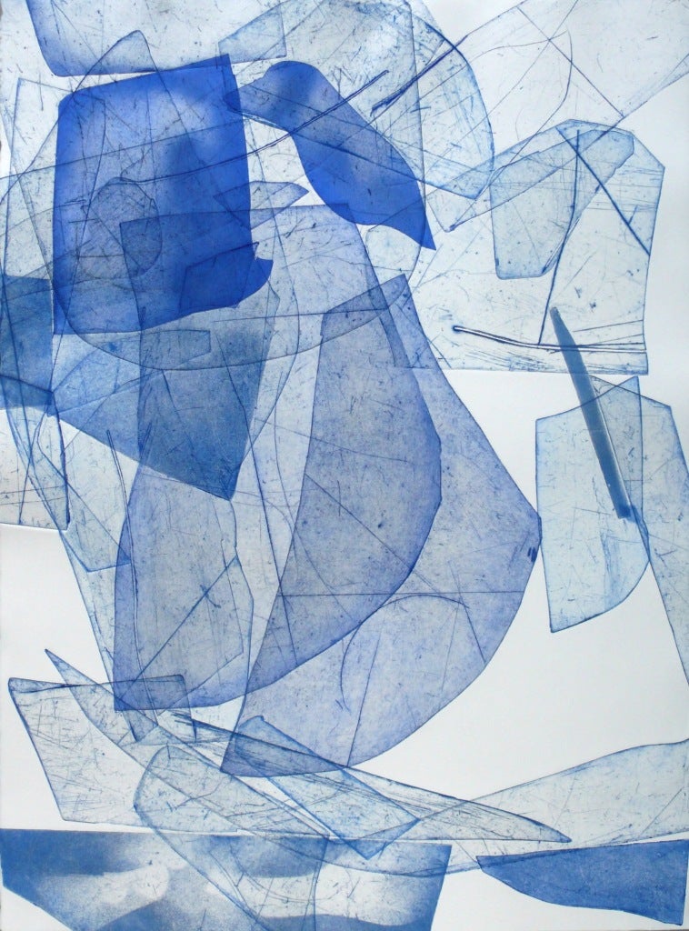 Eben Goff - Bathoith Etching, Monoprint #B-7 For Sale at 1stDibs