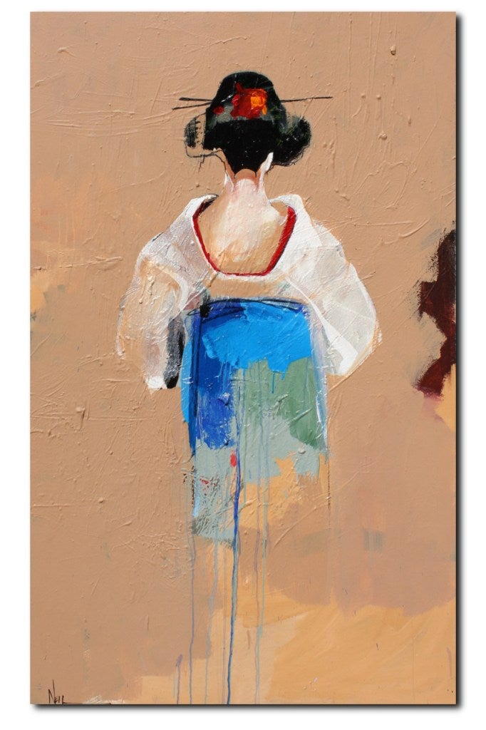 Neil Nagy - Geisha Spring II For Sale at 1stDibs | neil nagy artist ...