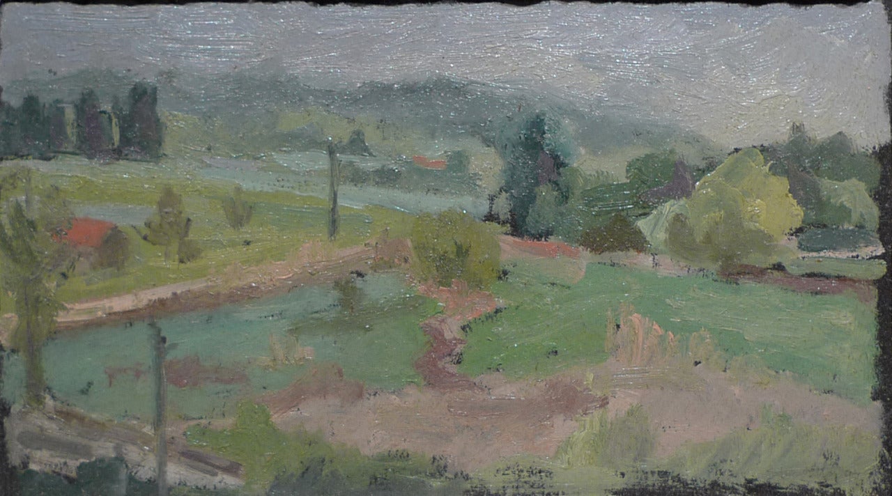 Pam Sheehan - Rainy Day, Murnau For Sale at 1stDibs