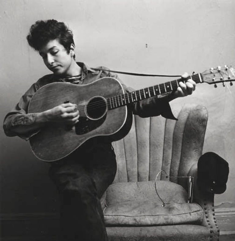 Don Hunstein - Bob Dylan, New York Apartment at 1stDibs