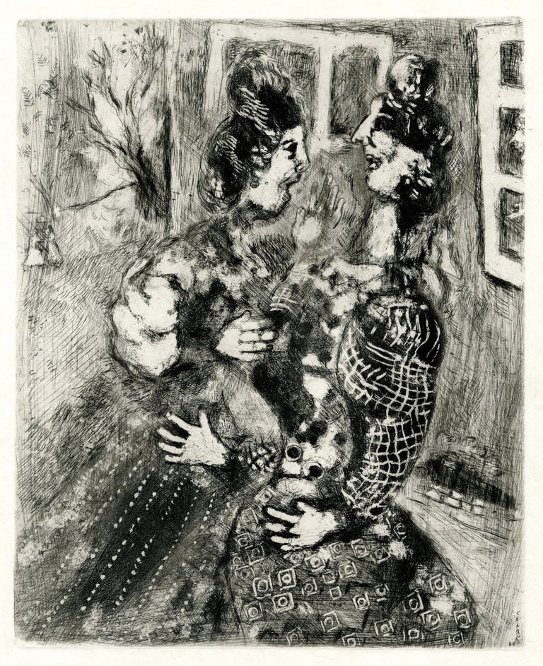 Marc Chagall - The Woman and the Street For Sale at 1stDibs