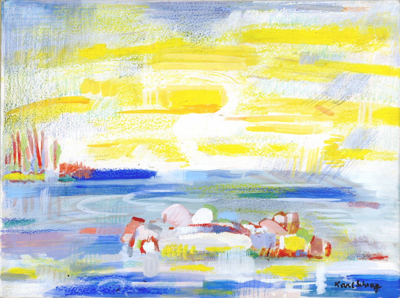 Karl Schrag - Luminous Space - Low Tide For Sale at 1stDibs | karl ...