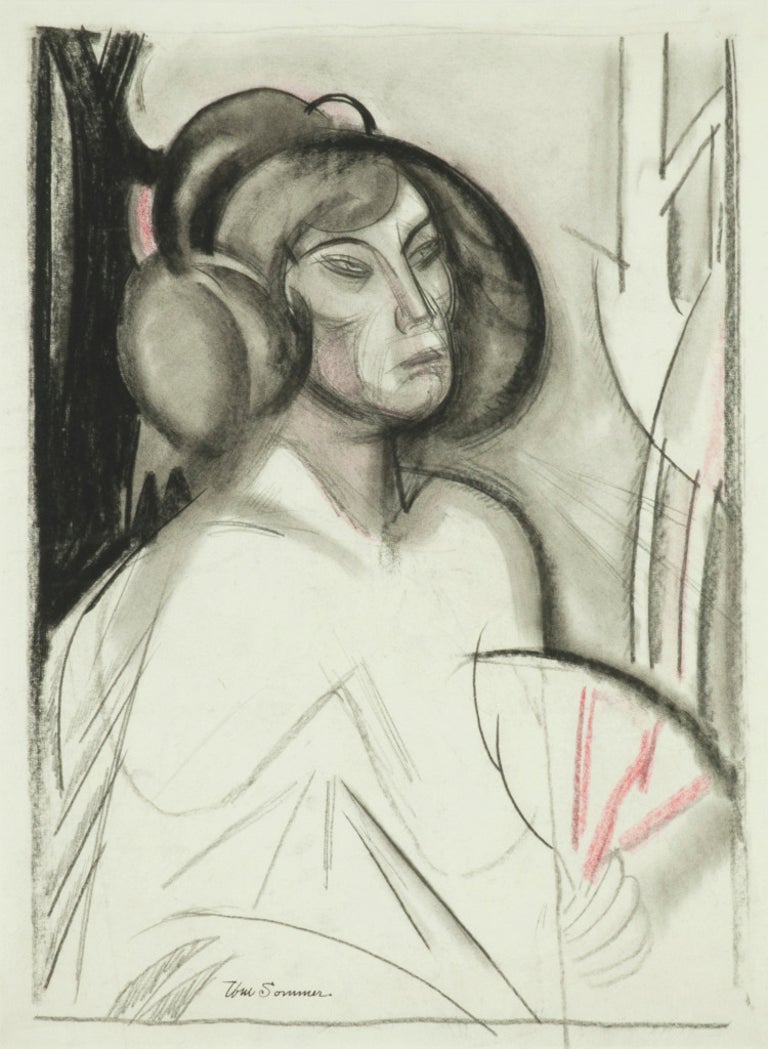 William Sommer - Deco Woman For Sale at 1stDibs