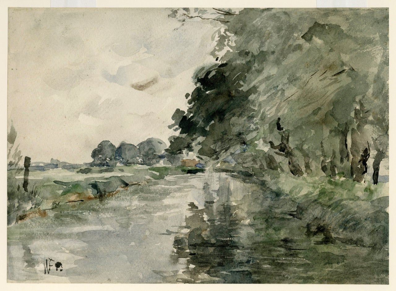 William Forsyth - Canal near Munich at 1stDibs | william forsyth artist ...