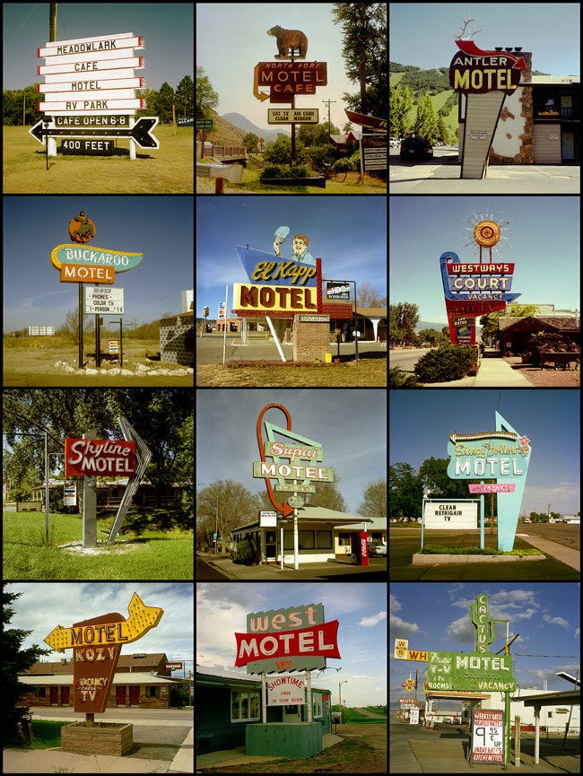 Steve Fitch - Motel Signs, 1980 to 2007 For Sale at 1stdibs