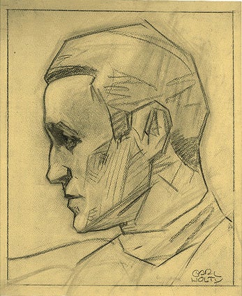 Carl Robert Holty - Portrait of Boris Lovet-Lorski at 1stDibs