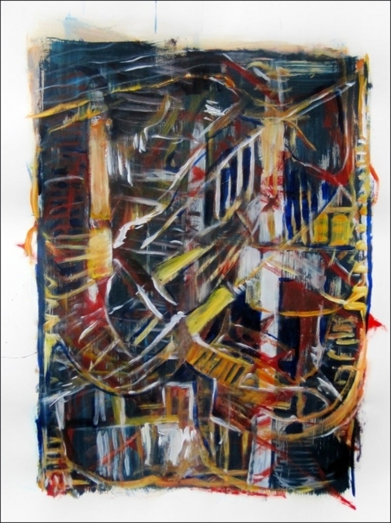 Robert Petrick - Gesture Series, Untitled #58 For Sale at 1stDibs