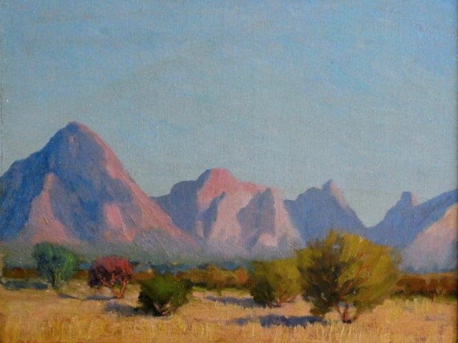 Robert Fletcher Gilder - Santa Rita Peaks For Sale at 1stDibs