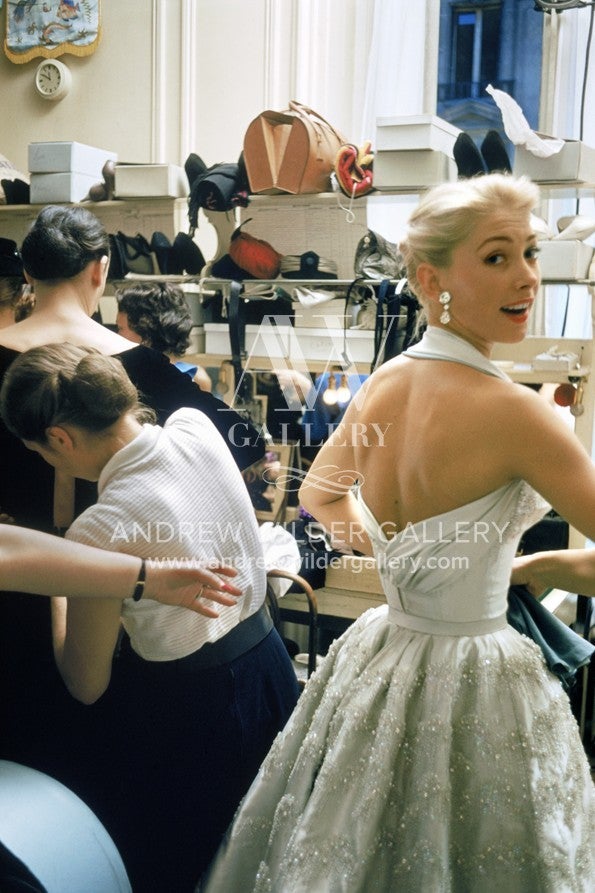 Mark Shaw - Mark Shaw-Backstage at Pierre Balmain #6 For Sale at 1stDibs