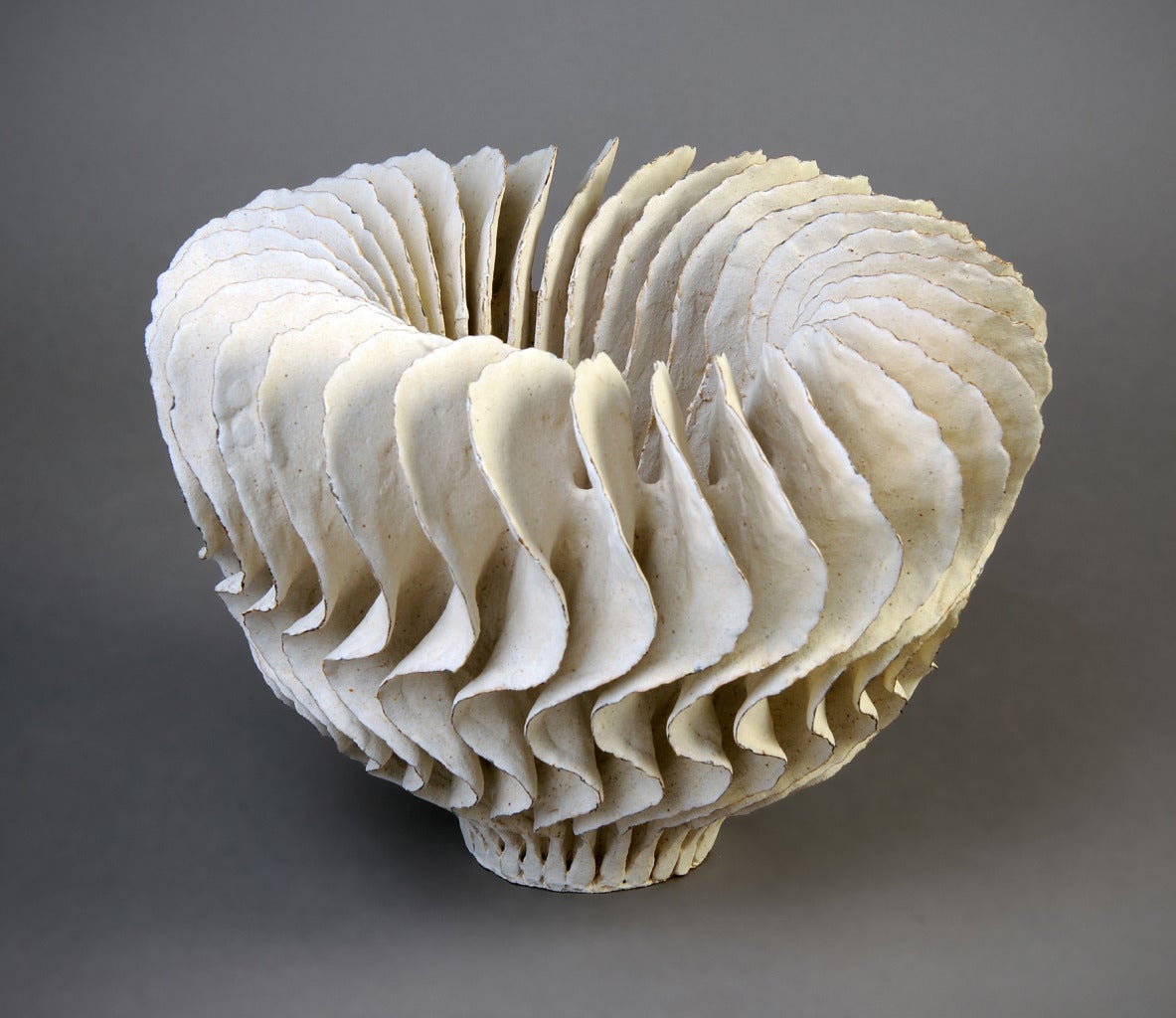 Ursula Morley Price - White Twist Form at 1stDibs
