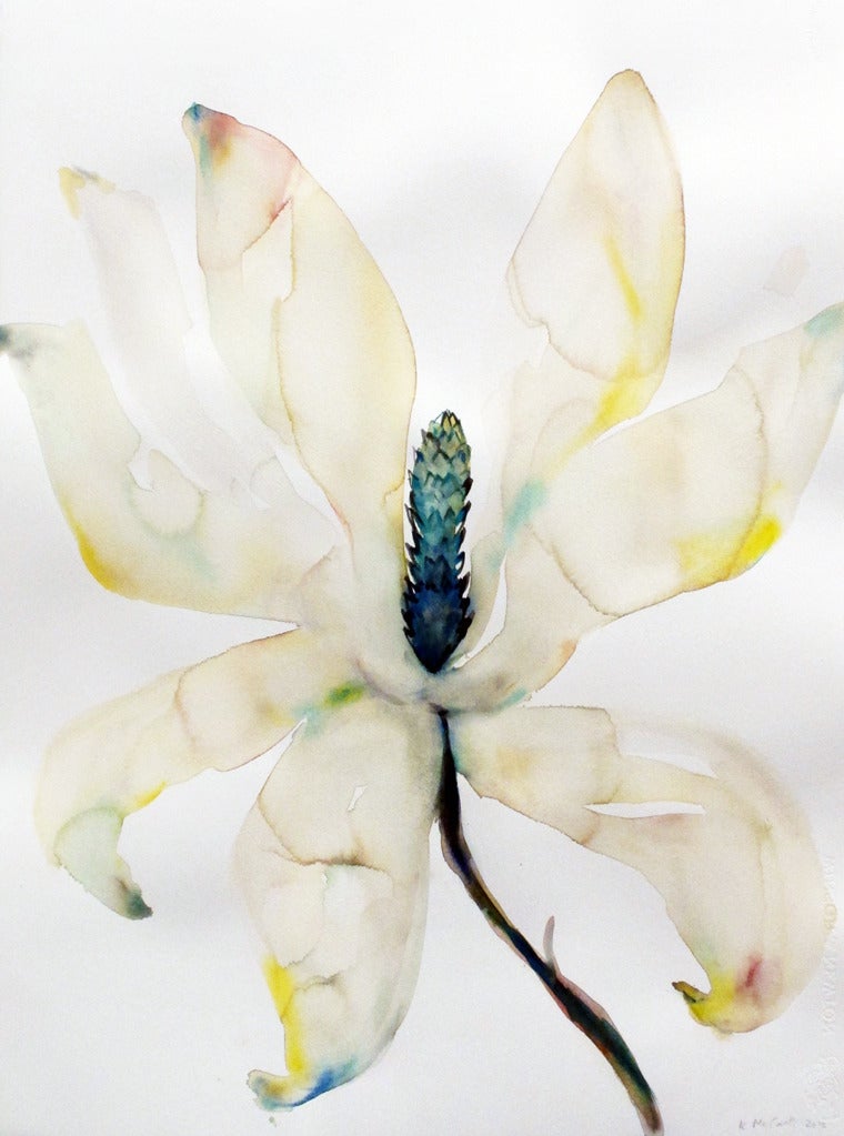 Kim McCarty - Untitled (Magnolia Blue) For Sale at 1stDibs
