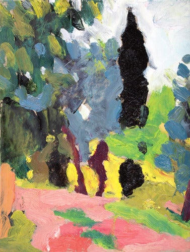 John Cunningham - Chemin du Mas Palisse I (Country Road) For Sale at ...