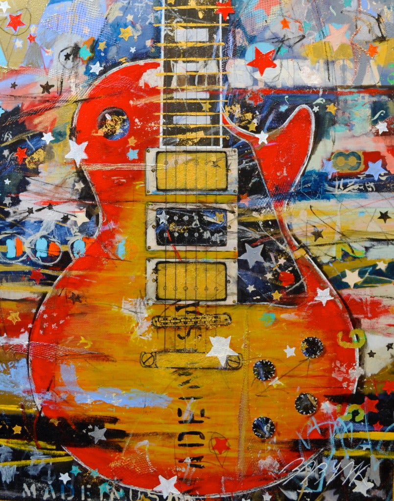 Michael Babyak - Cherryburst Les Paul Guitar For Sale at 1stDibs ...