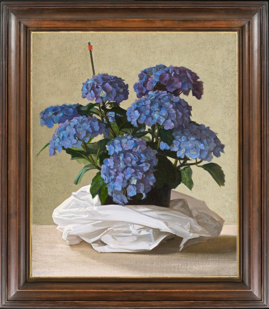 Stephen Rose - The blue hydrangea at 1stDibs