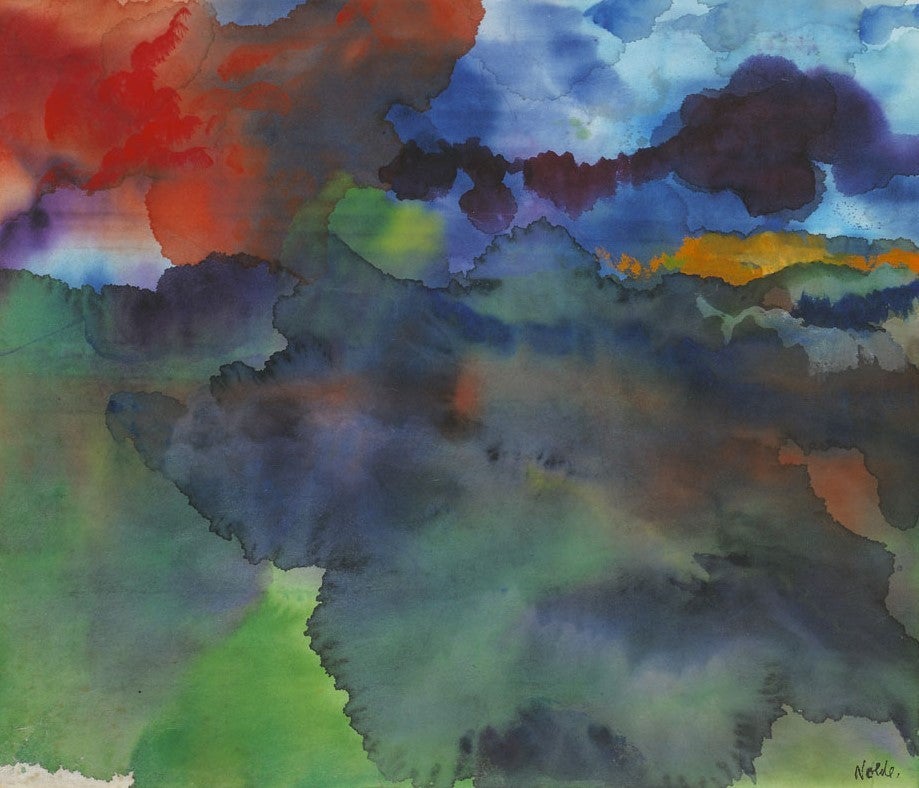 Emil Nolde - Rough Sea For Sale at 1stDibs