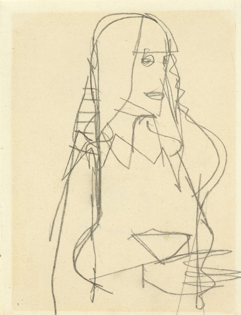 Egon Schiele - Female Figure For Sale at 1stDibs