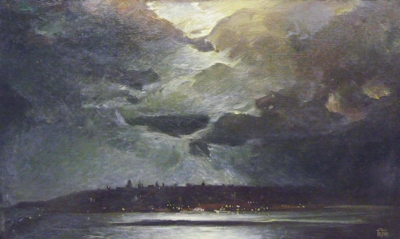 Anatoly Klimenko - Night in Simbisk For Sale at 1stDibs