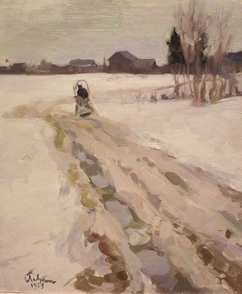 Boris LAVRENKO - Winter (Russia) For Sale at 1stDibs