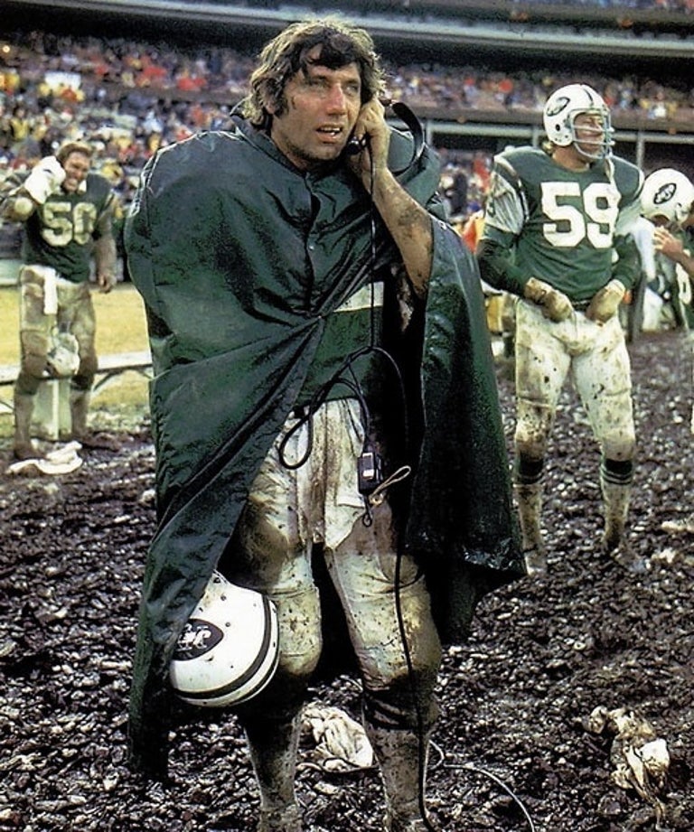 Neil Leifer - Joe Namath, Shea Stadium, Flushing, New York, November 24 ...
