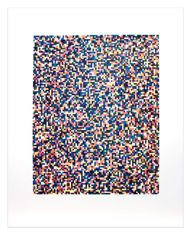 Tauba Auerbach A Half Times A Half Times A Half Coarse For Sale At