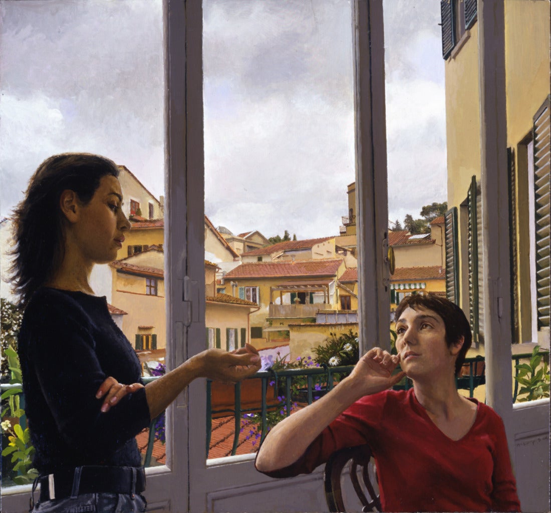 Richard Maury - Contrasting Views at 1stDibs | richard maury painter ...