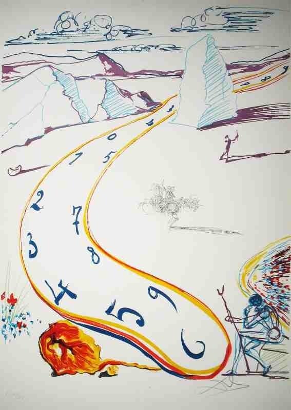 Salvador Dalí­ - Melting Space-Time at 1stDibs | salvador dali time and ...