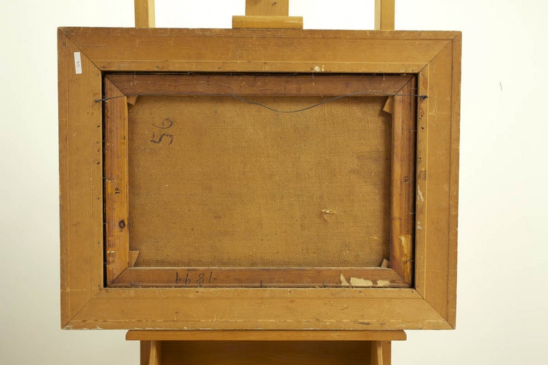 Fred Rappaport - Abstract Oil Painting of Cityscape For Sale at 1stDibs ...