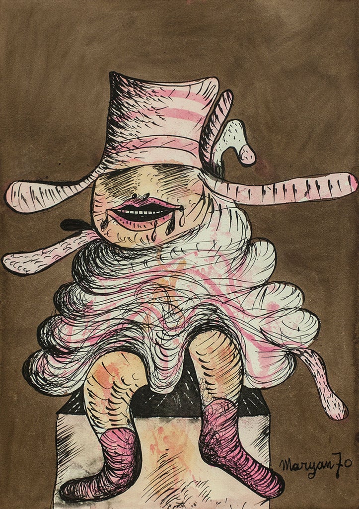 Pinchas Maryan - Personage For Sale at 1stDibs