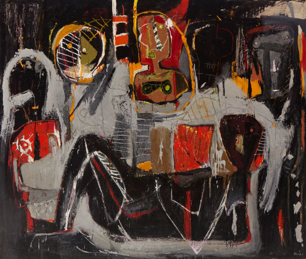 Alejandro Santiago - Untitled at 1stDibs