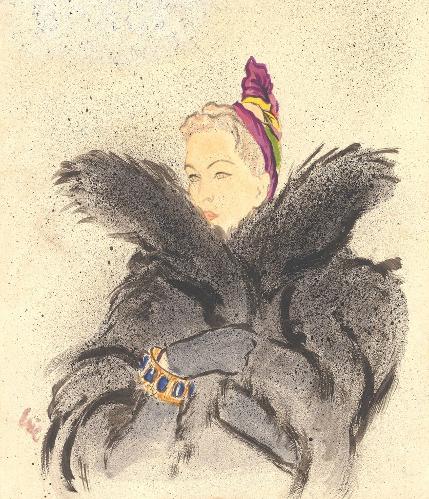 Carl Oscar August Erickson - Eric Fashion Illustration For Vogue at 1stDibs