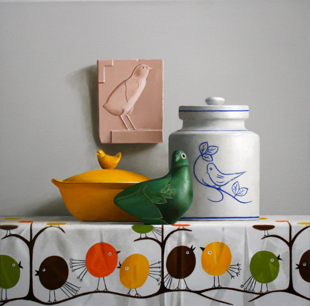 Janet Rickus - A Bird Painting For Sale at 1stDibs | janet rickus