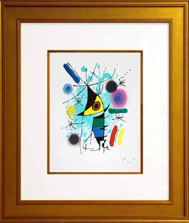 Joan Miró - Miro lithographs I at 1stDibs