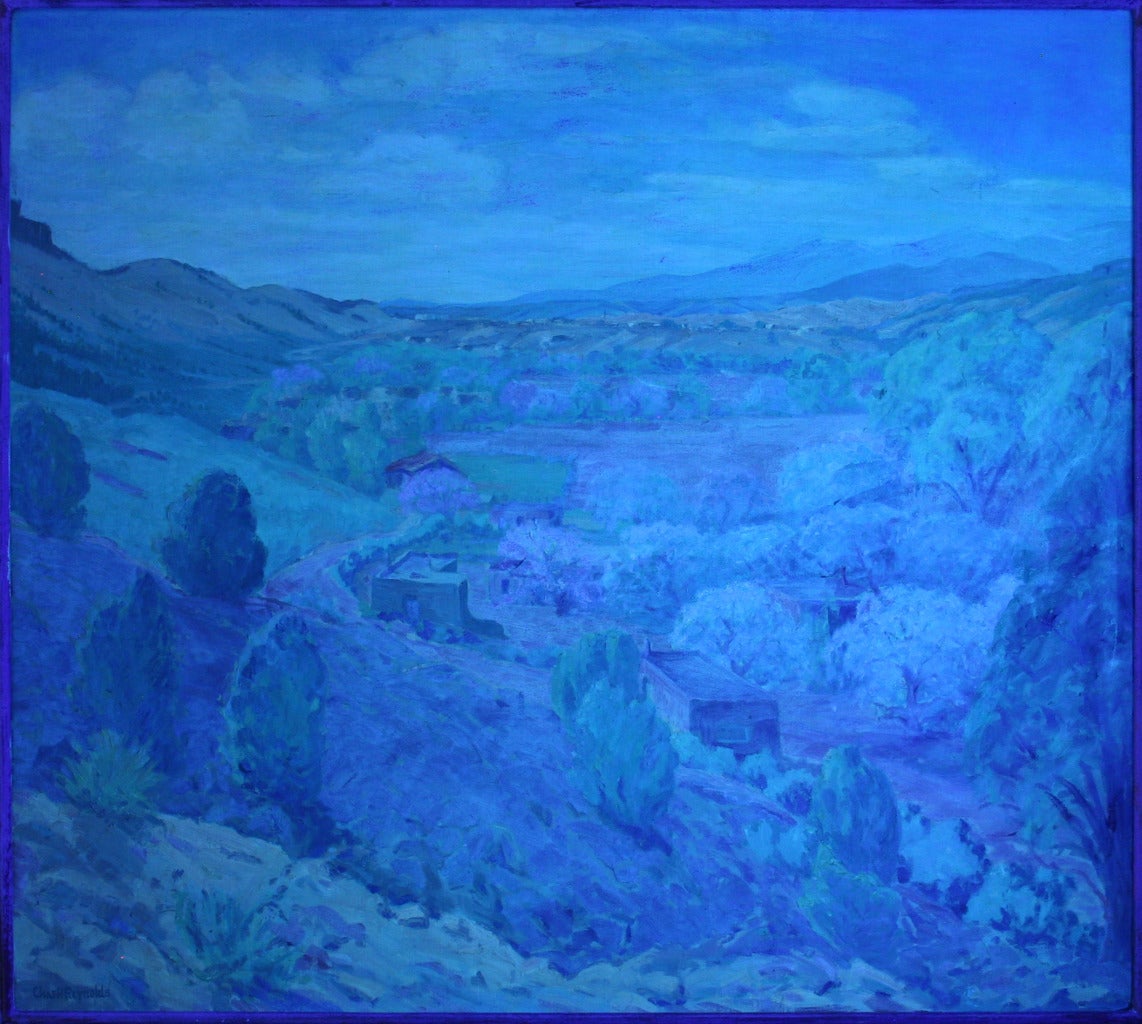 Charles Henry Reynolds - View Looking Down at Taos at 1stDibs | charles ...