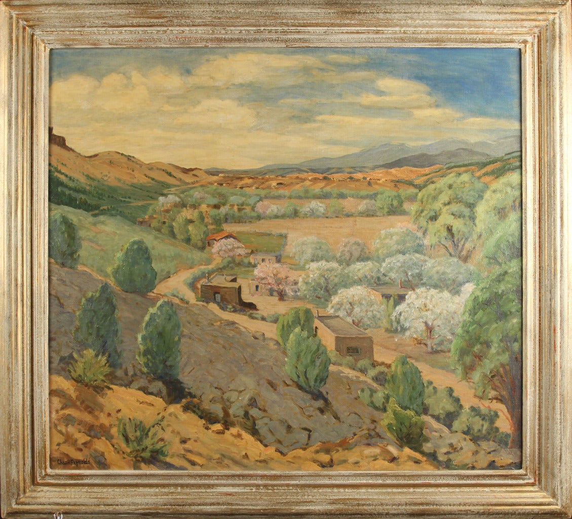 Charles Henry Reynolds - View Looking Down at Taos at 1stDibs | charles ...