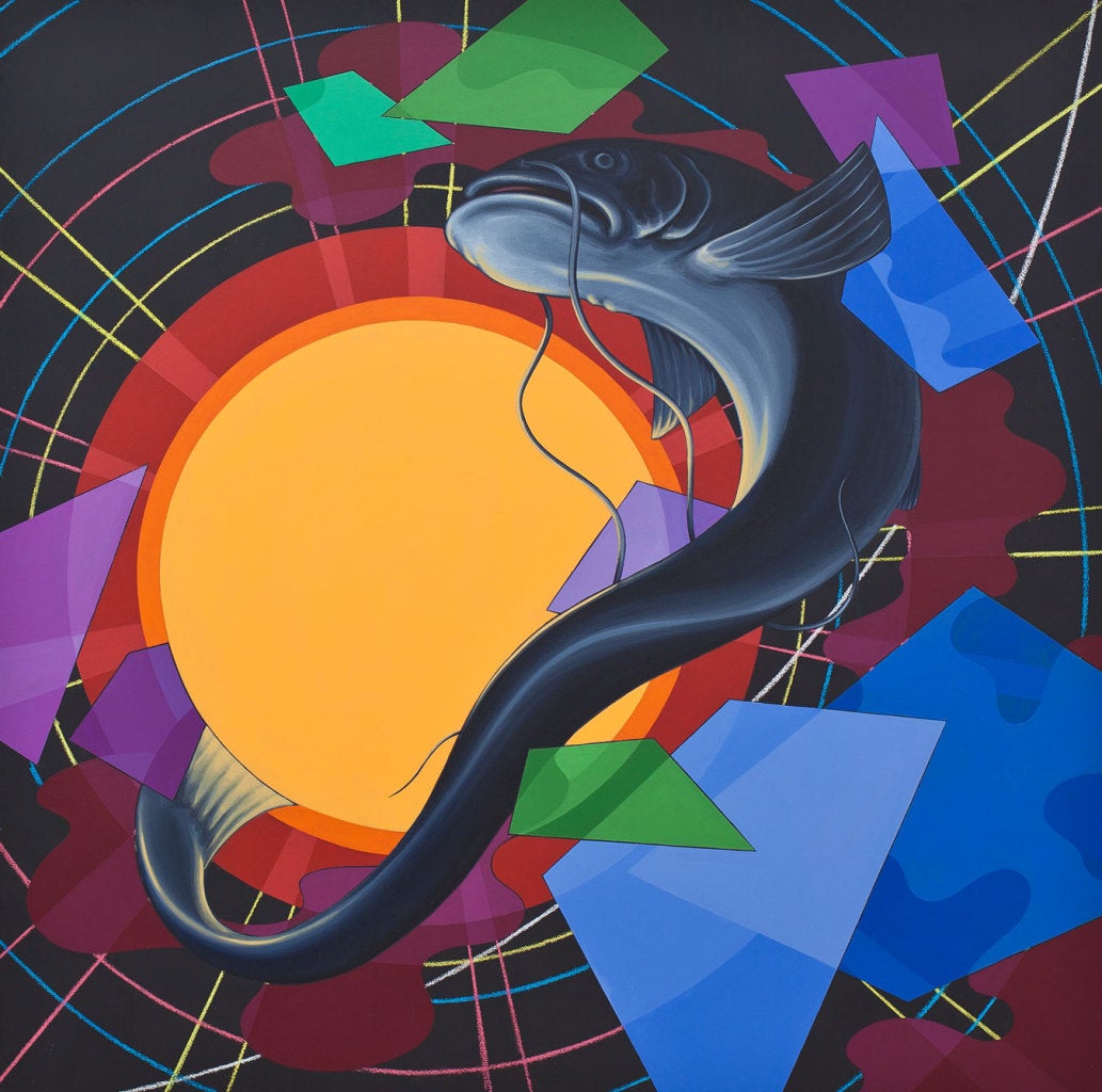 Eske Kath - Blackboard Namazu For Sale at 1stDibs